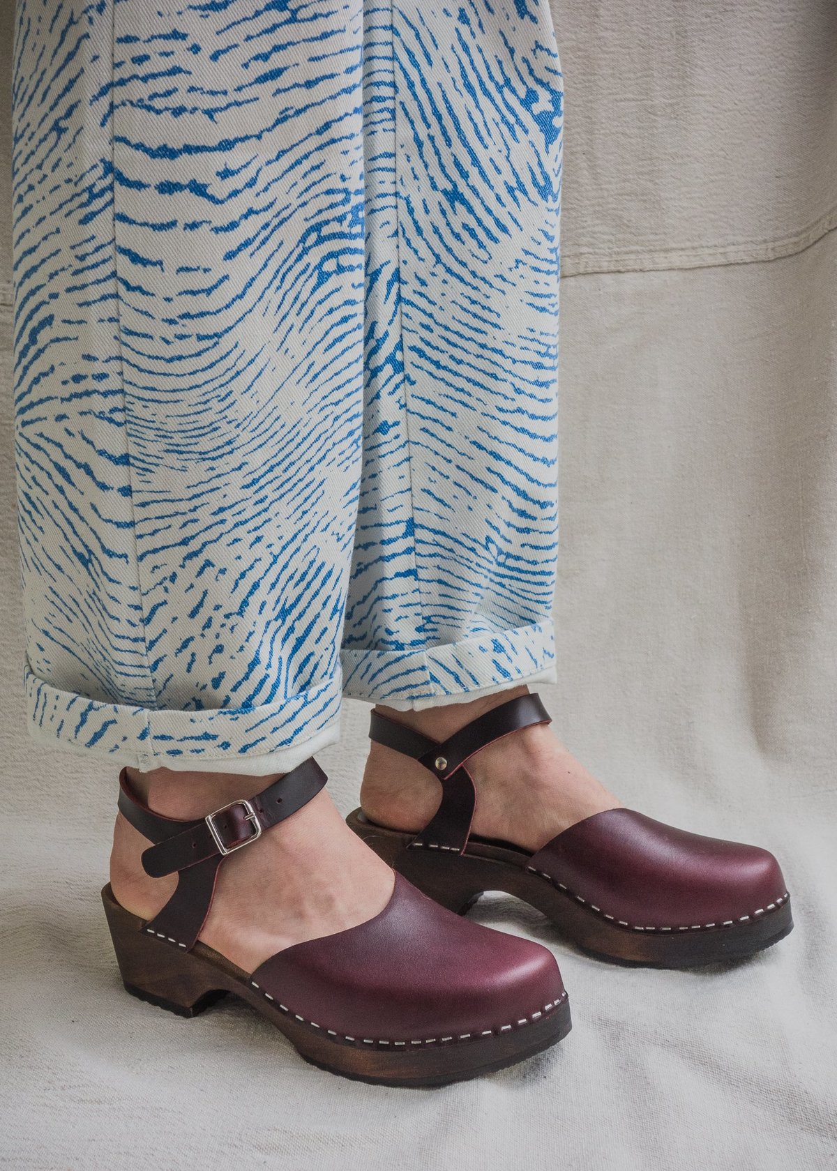 maguba Monterey clog - Bordeaux | Garmentory