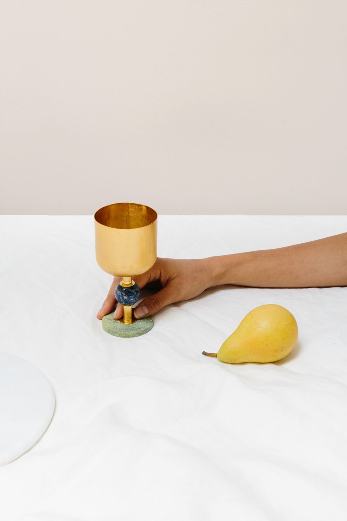 Natalia Criado Onix Cup - brass | Garmentory