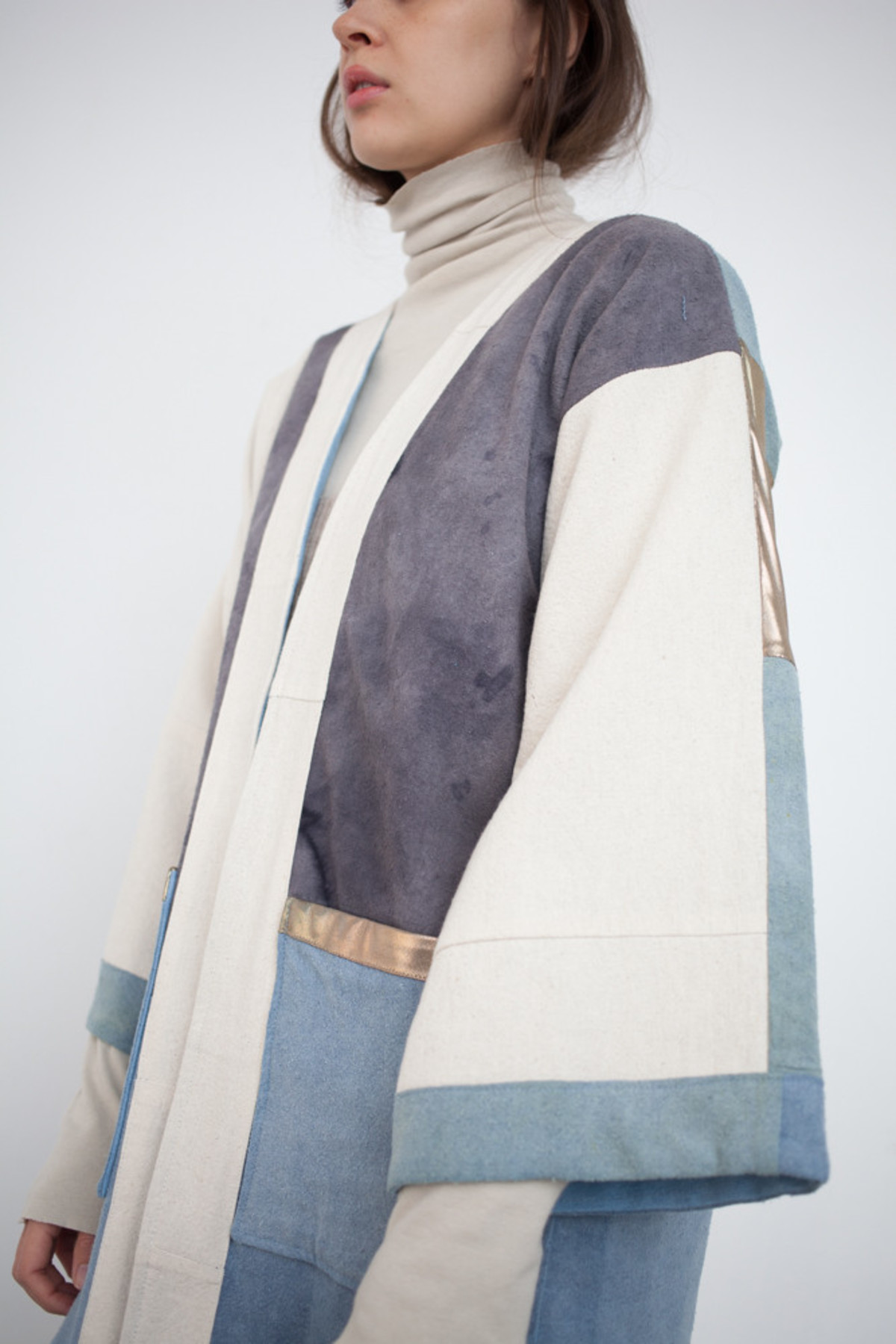 Jess Feury Patchwork Quilt Kimono Jacket | Garmentory