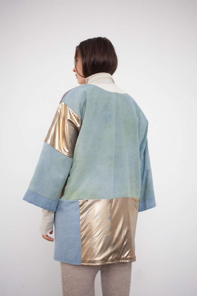Jess Feury Patchwork Quilt Kimono Jacket | Garmentory