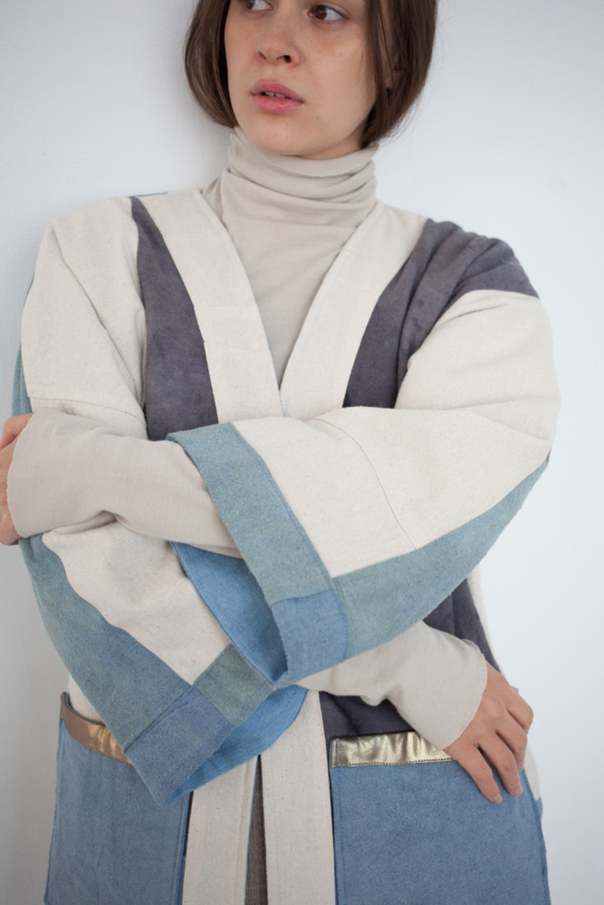 Jess Feury Patchwork Quilt Kimono Jacket | Garmentory