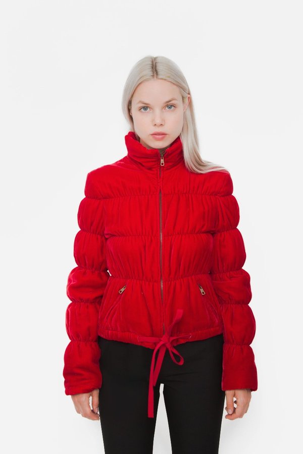 VELVET PUFFER | Garmentory
