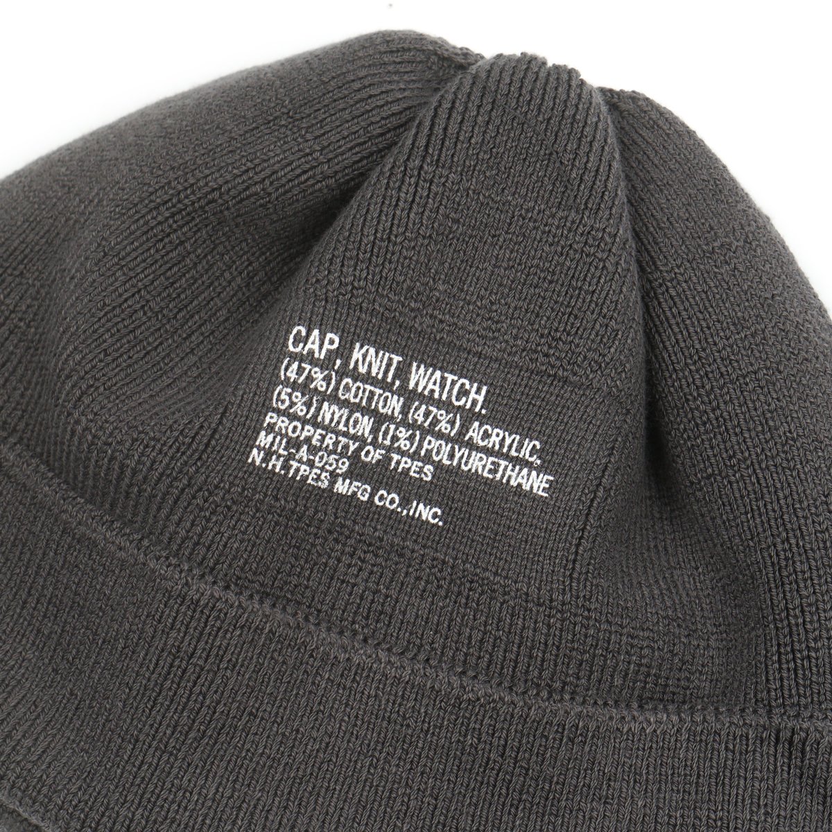 N.HOOLYWOOD KNIT WATCH CAP - GRAY | Garmentory