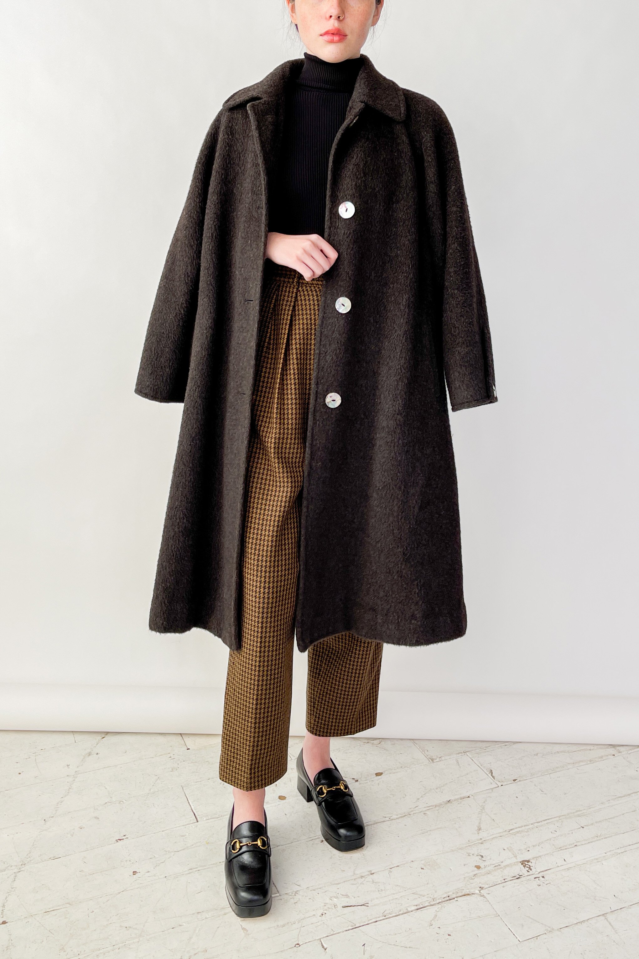 Vintage Camel Hair Coat - Cacao | Garmentory