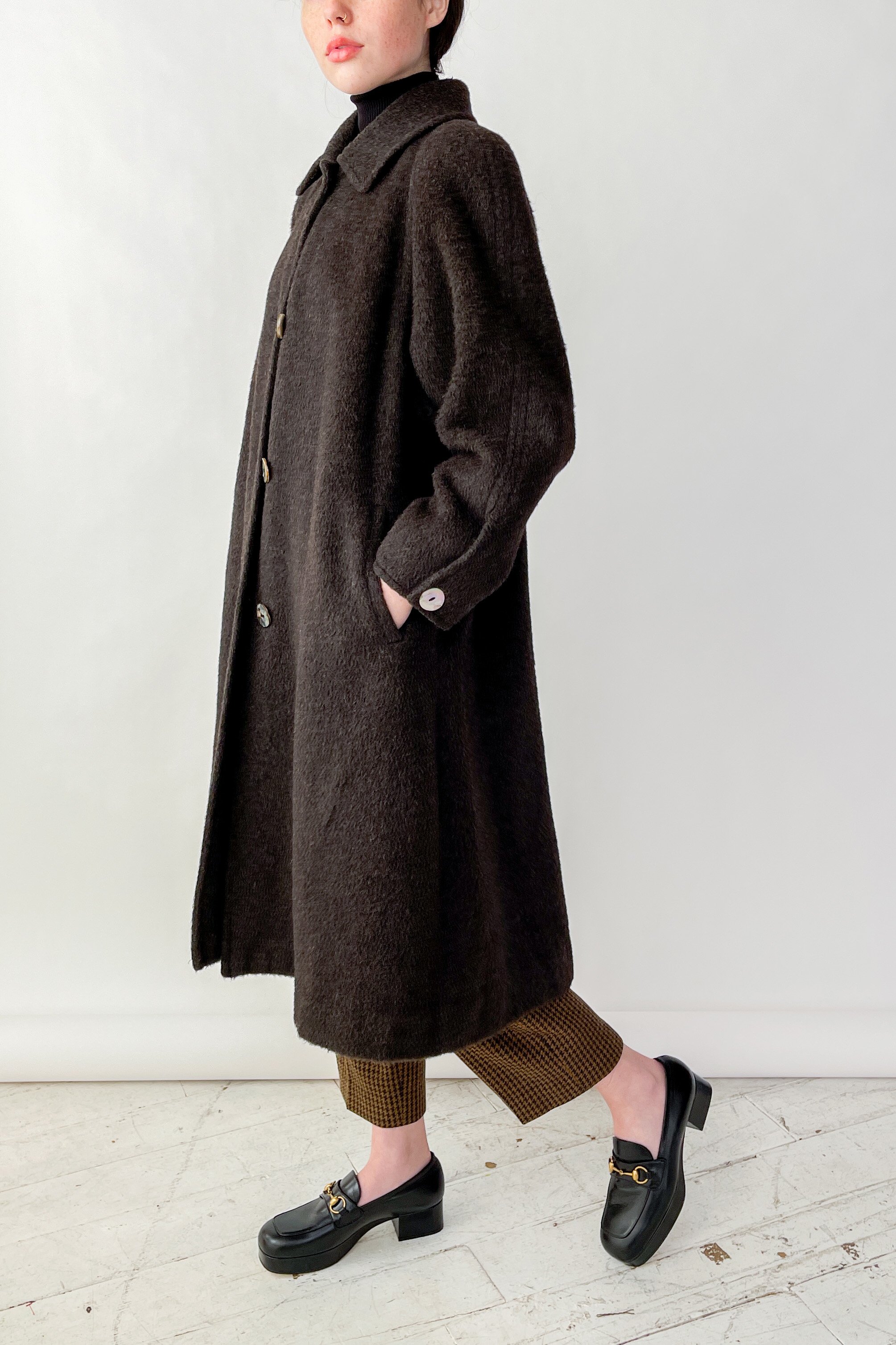 Vintage Camel Hair Coat - Cacao | Garmentory