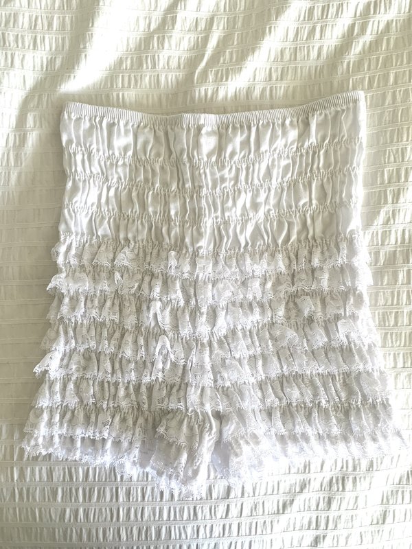 Vintage Ruffled Bloomers - White | Garmentory