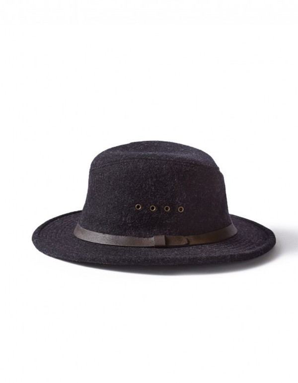 Filson Wool Packer Hat Charcoal | Garmentory