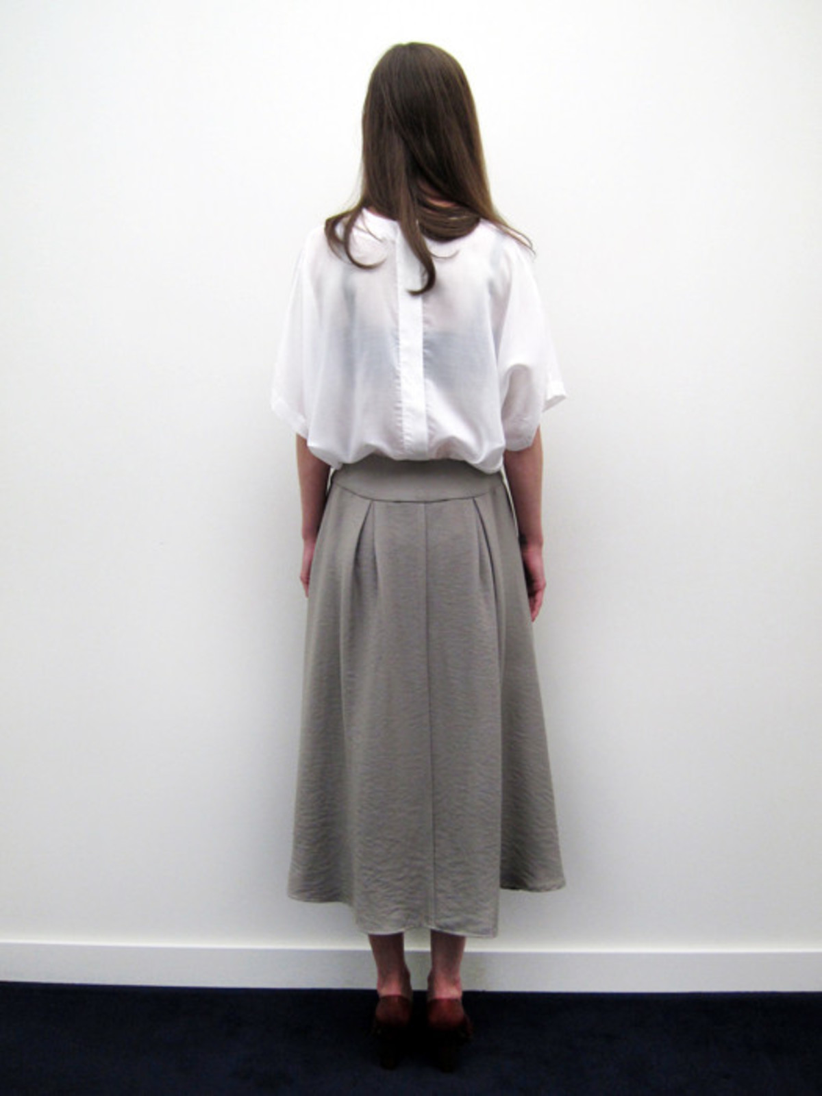 Suzanne Rae Inverted Pleat Skirt | Garmentory