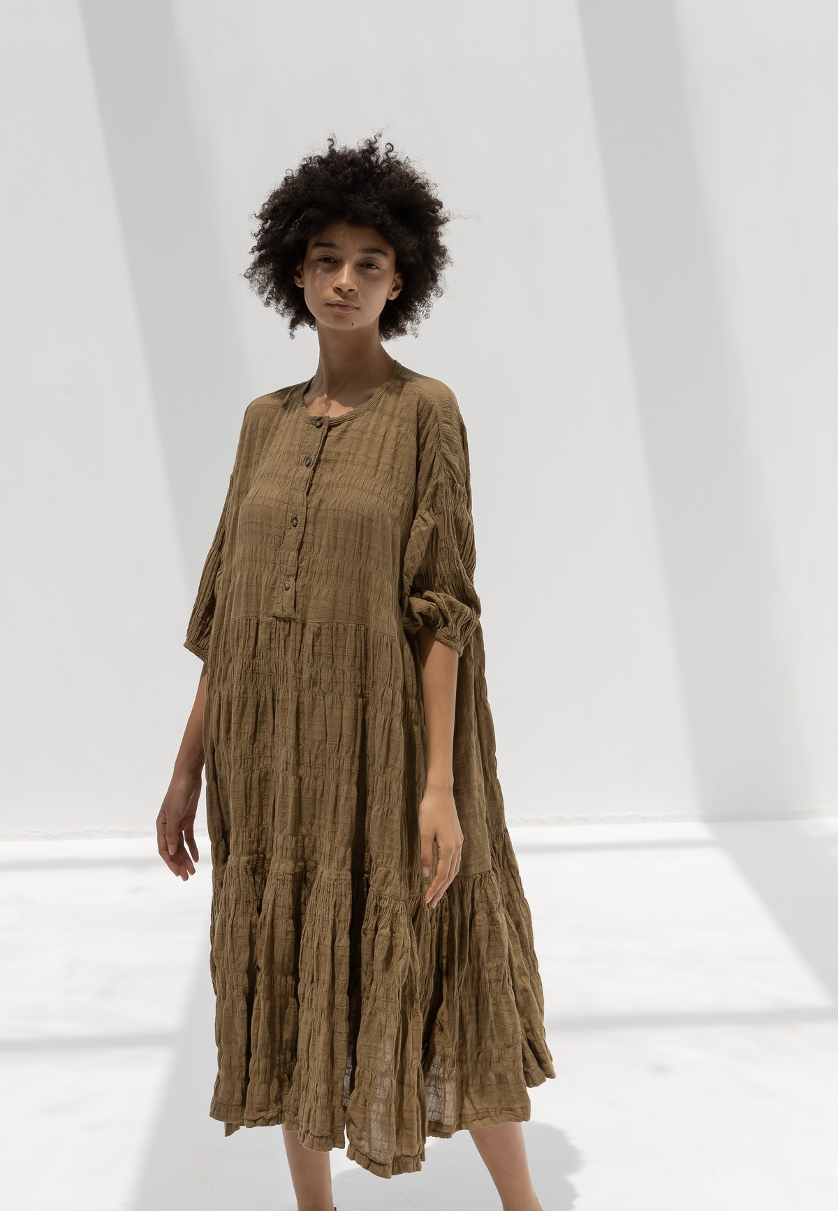 Black Crane Tent Dress - Nuts | Garmentory