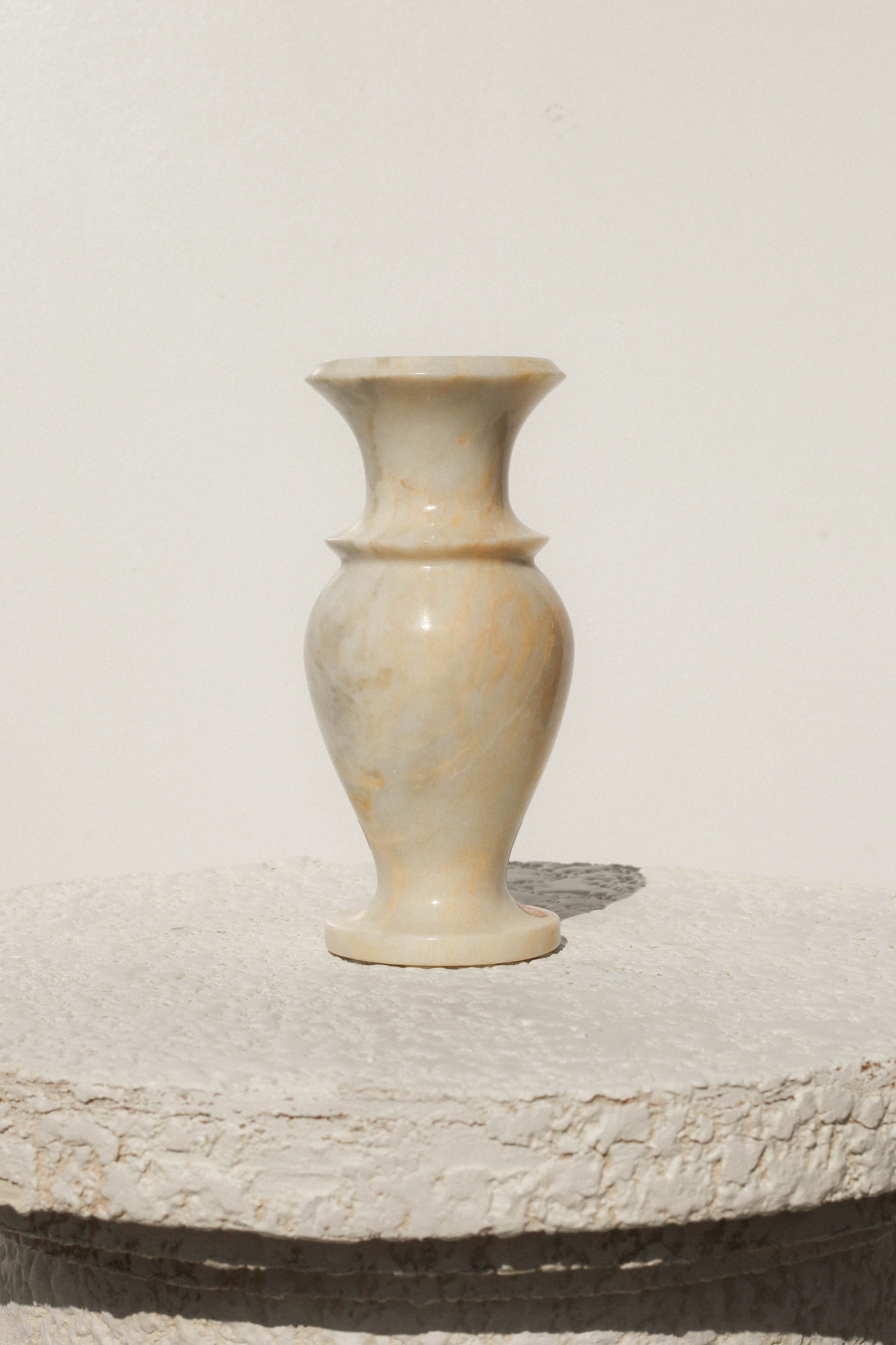 Vintage Solid Marble Vase | Garmentory