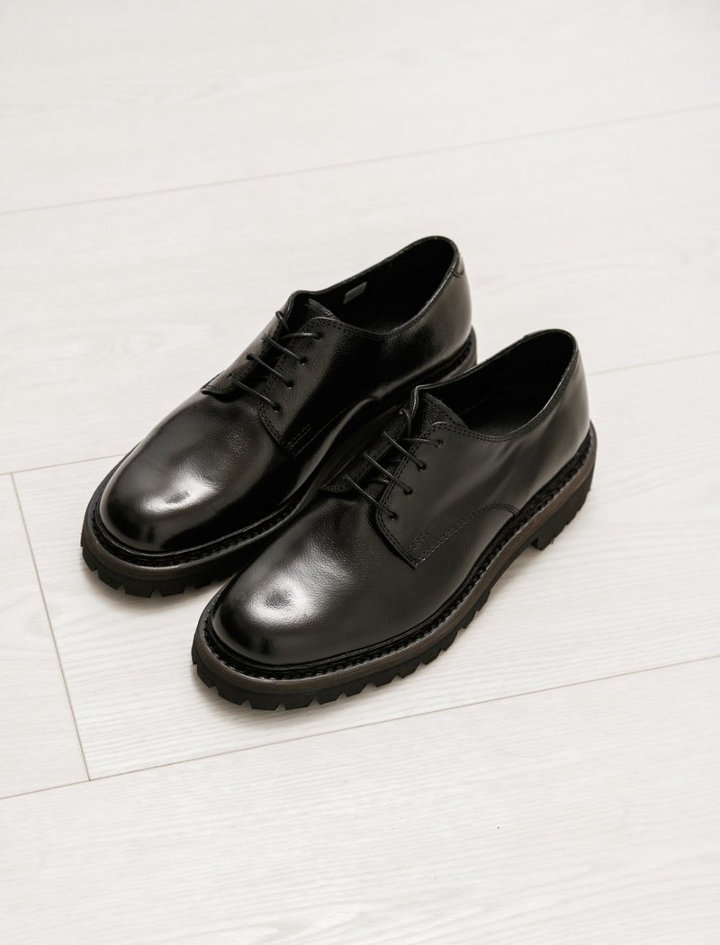 Our Legacy Uniform Commando Army Grain Shoes - Black | Garmentory