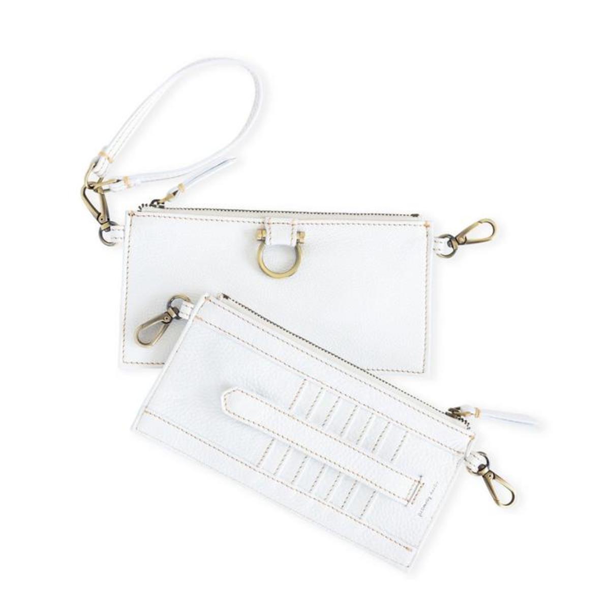 Sapahn Evelyn Wristlet Wallet - White | Garmentory