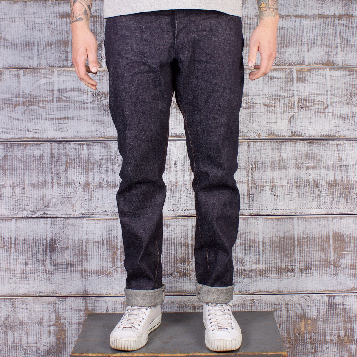 Left Field NYC Charles Atlas - 14oz Collect Mills Stretch Selvedge ...