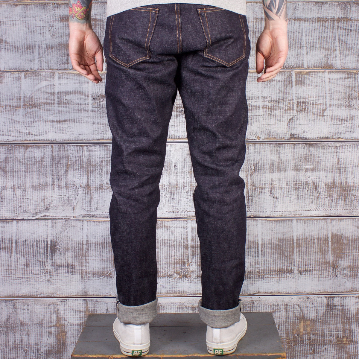Left Field NYC Charles Atlas - 14oz Collect Mills Stretch Selvedge ...