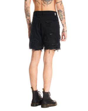 Represent Shredded Denim Shorts | Garmentory