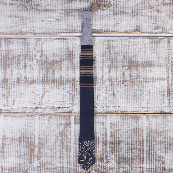 Tie - Classic 2.5" - Dark Stripe Boro | Garmentory