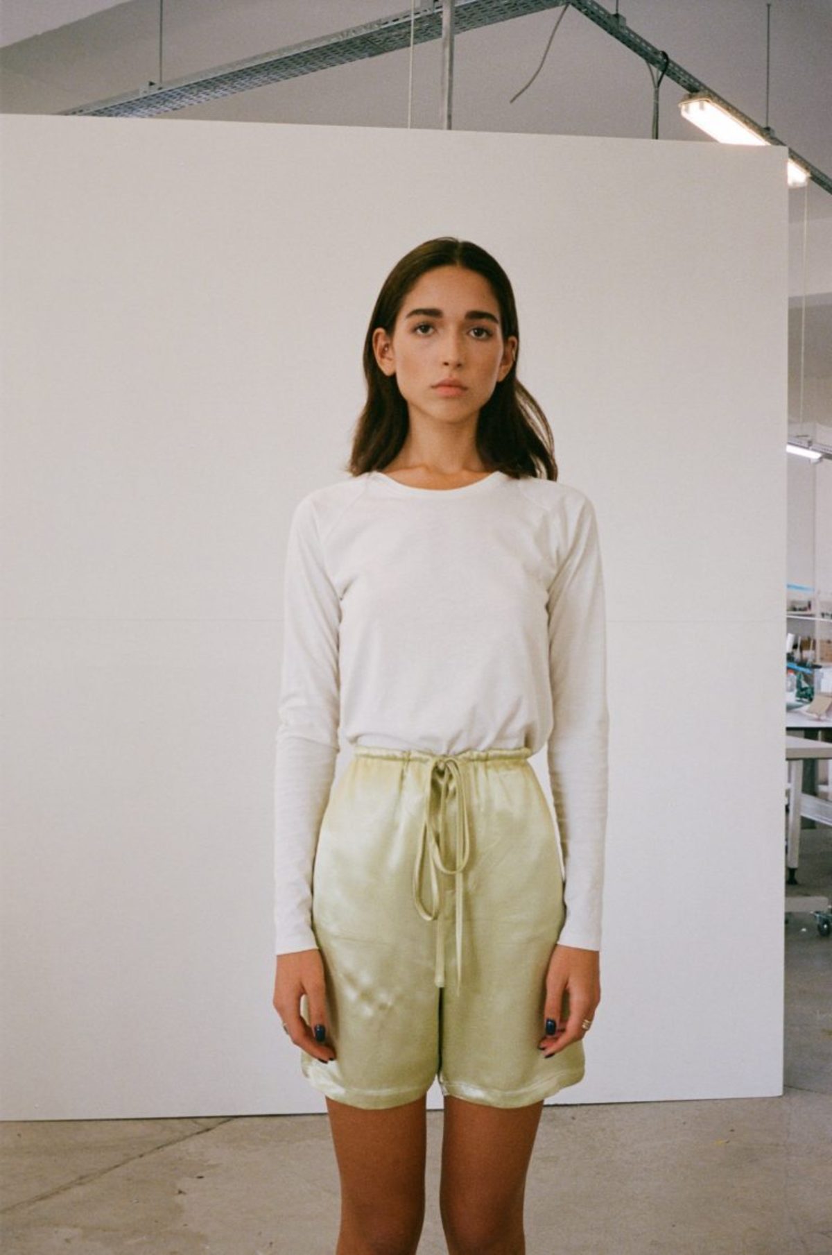 signe Sierra Shorts - Willow green | Garmentory