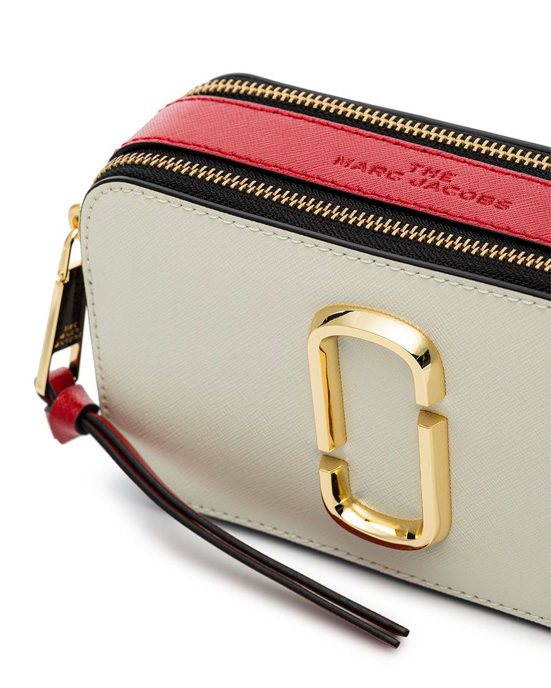 Marc Jacobs Logo Snapshot Bag Crossbody - white | Garmentory