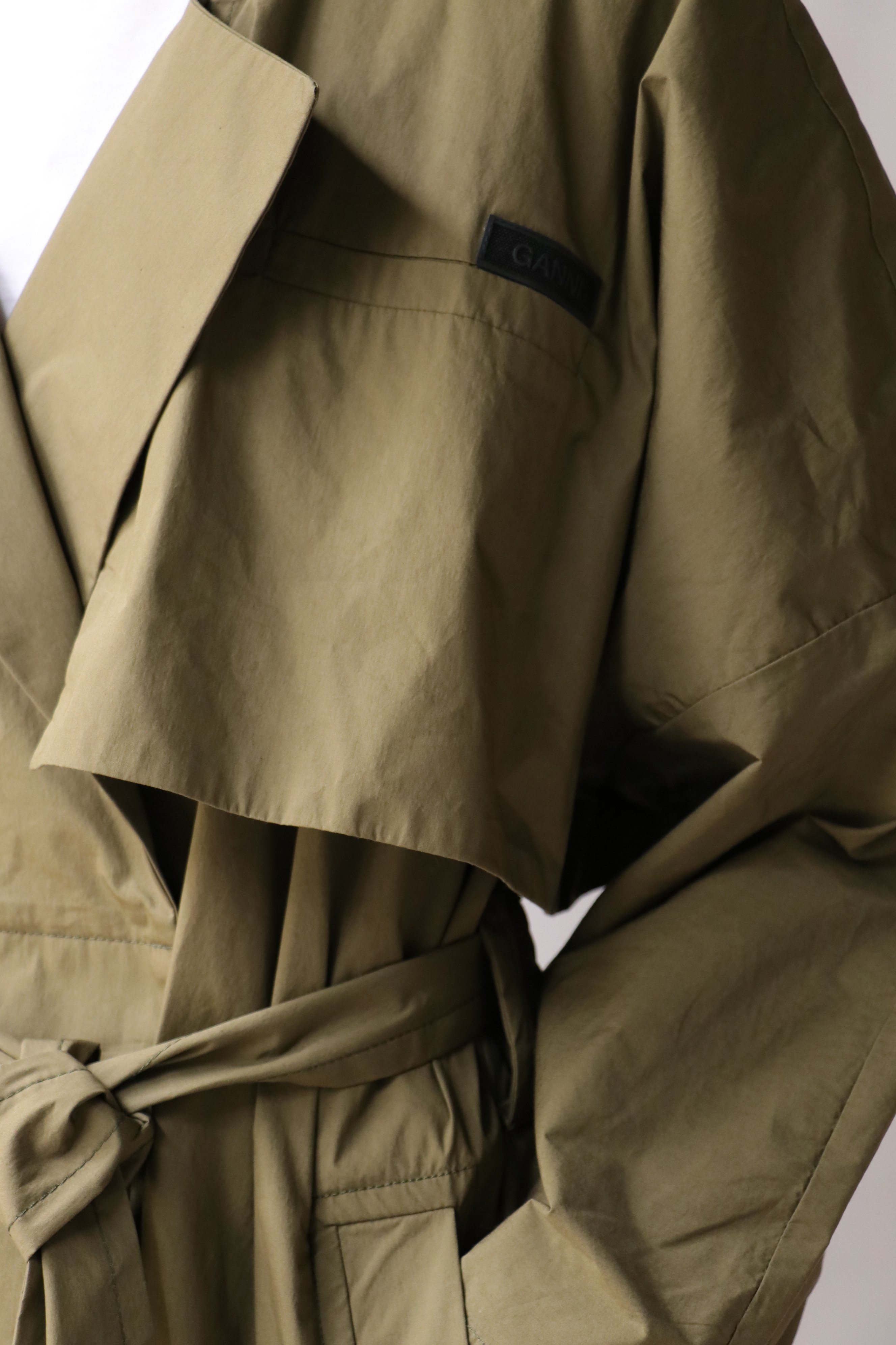 Ganni Trench Coat - Kalamata | Garmentory