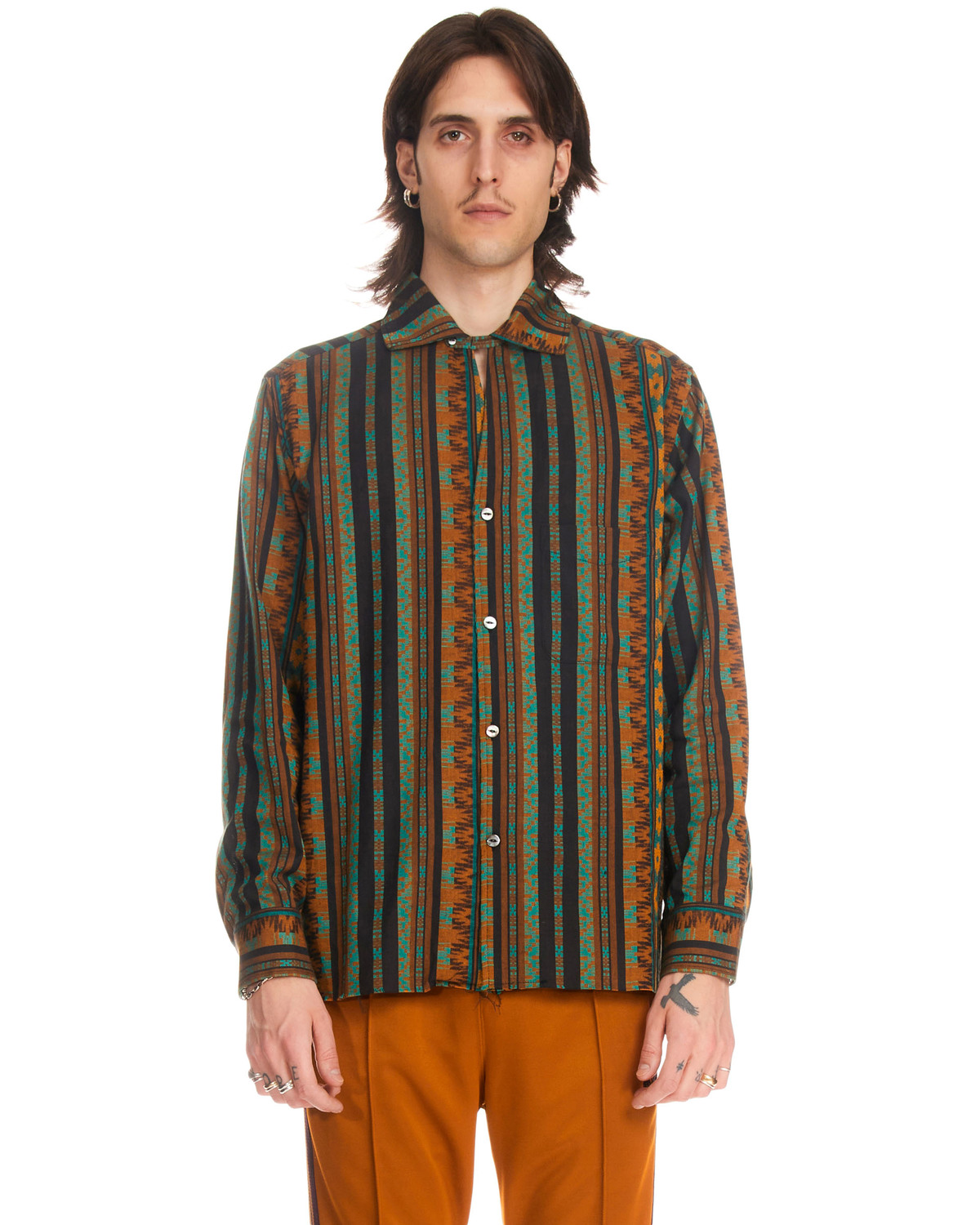 Needles Indian Pattern Shirt - Multicolor | Garmentory