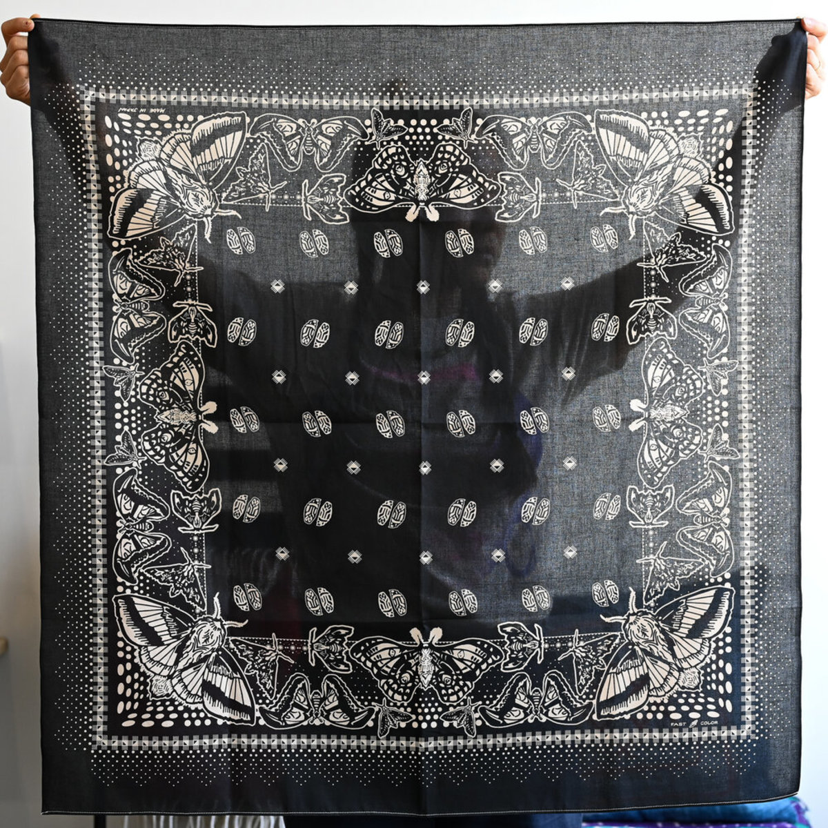 One Ear Brand "Nighthing" Huge Bandana | Garmentory