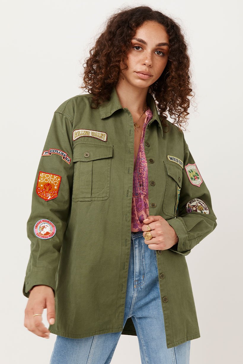 SPELL & THE GYPSY COLLECTIVE Great Ocean Road Overshirt | Garmentory