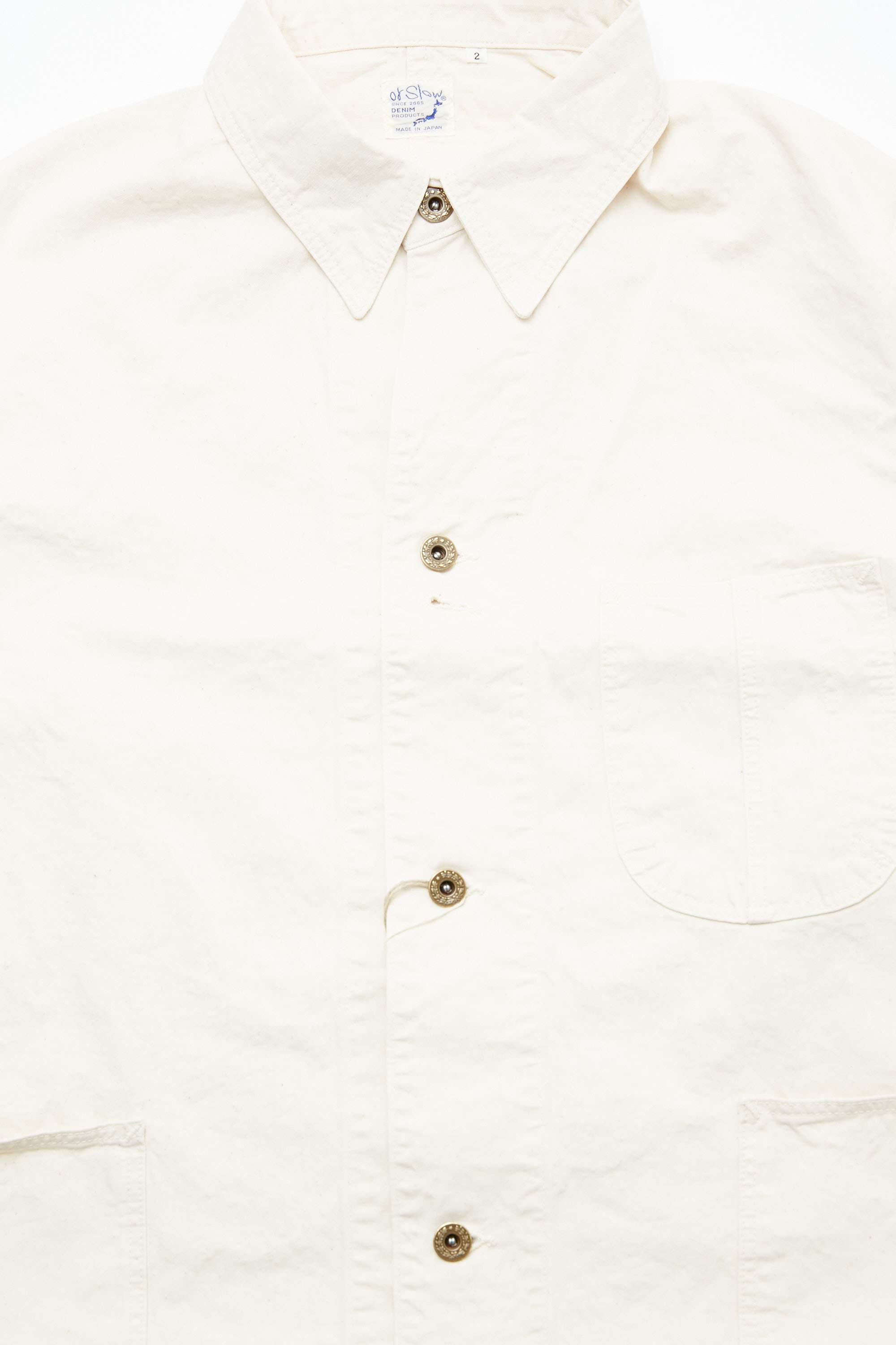 Orslow 1940's Coverall top - Ecru | Garmentory