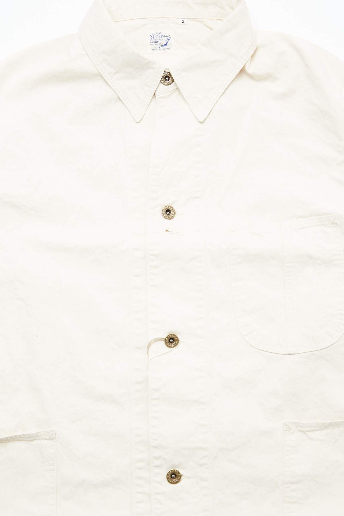 Orslow 1940's Coverall top - Ecru | Garmentory