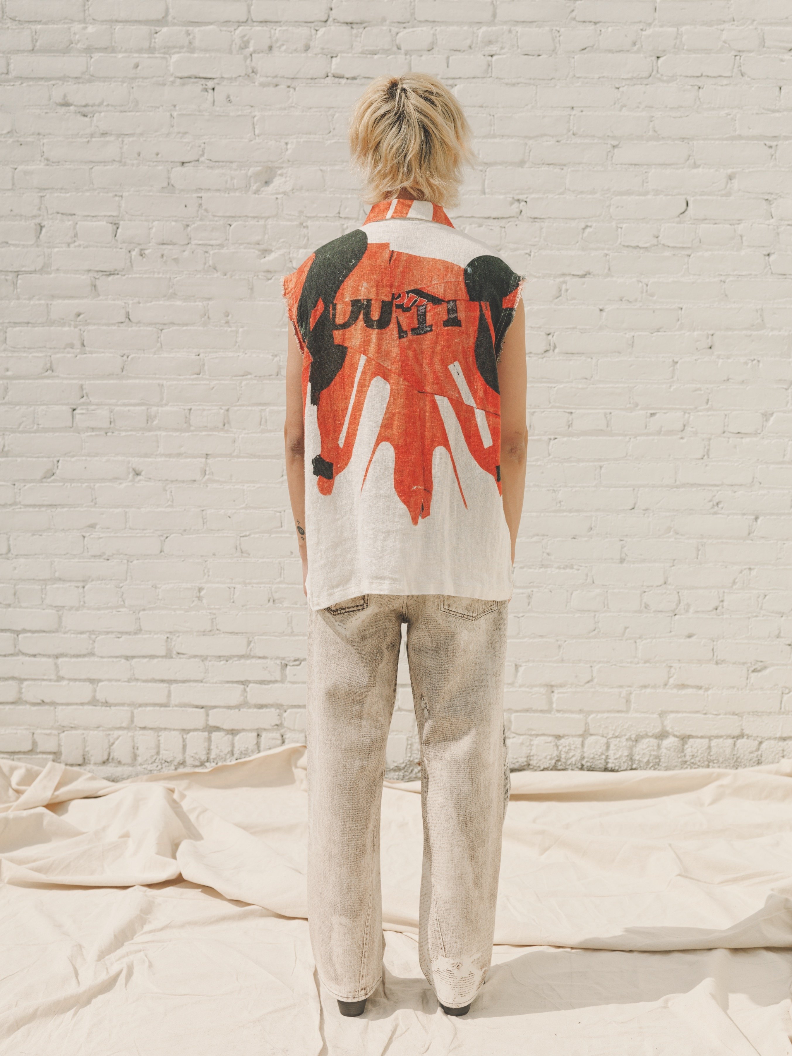 Our Legacy Third Cut Denim - Digital Print Ink Black | Garmentory
