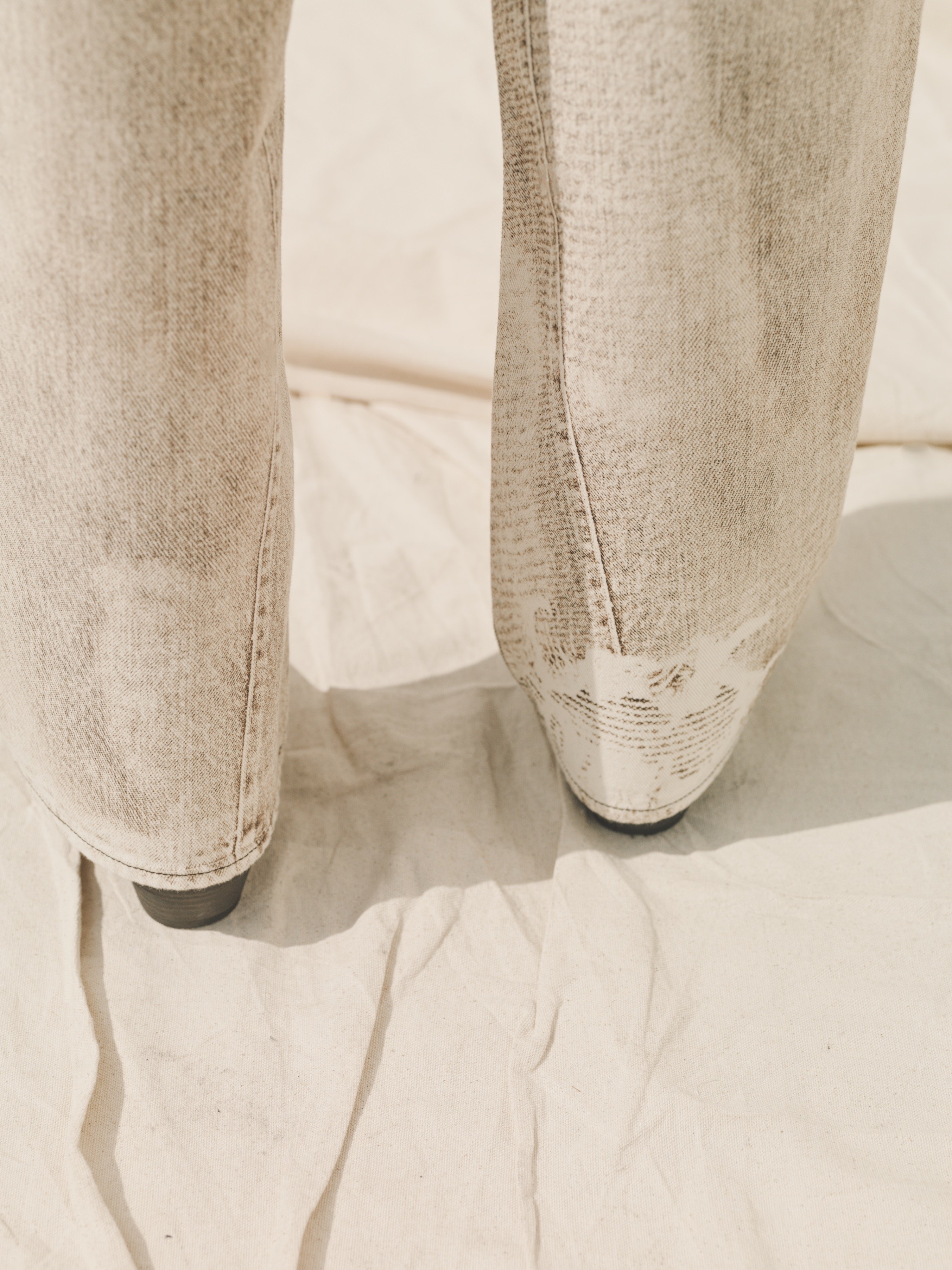 Our Legacy Third Cut Denim - Digital Print Ink Black | Garmentory