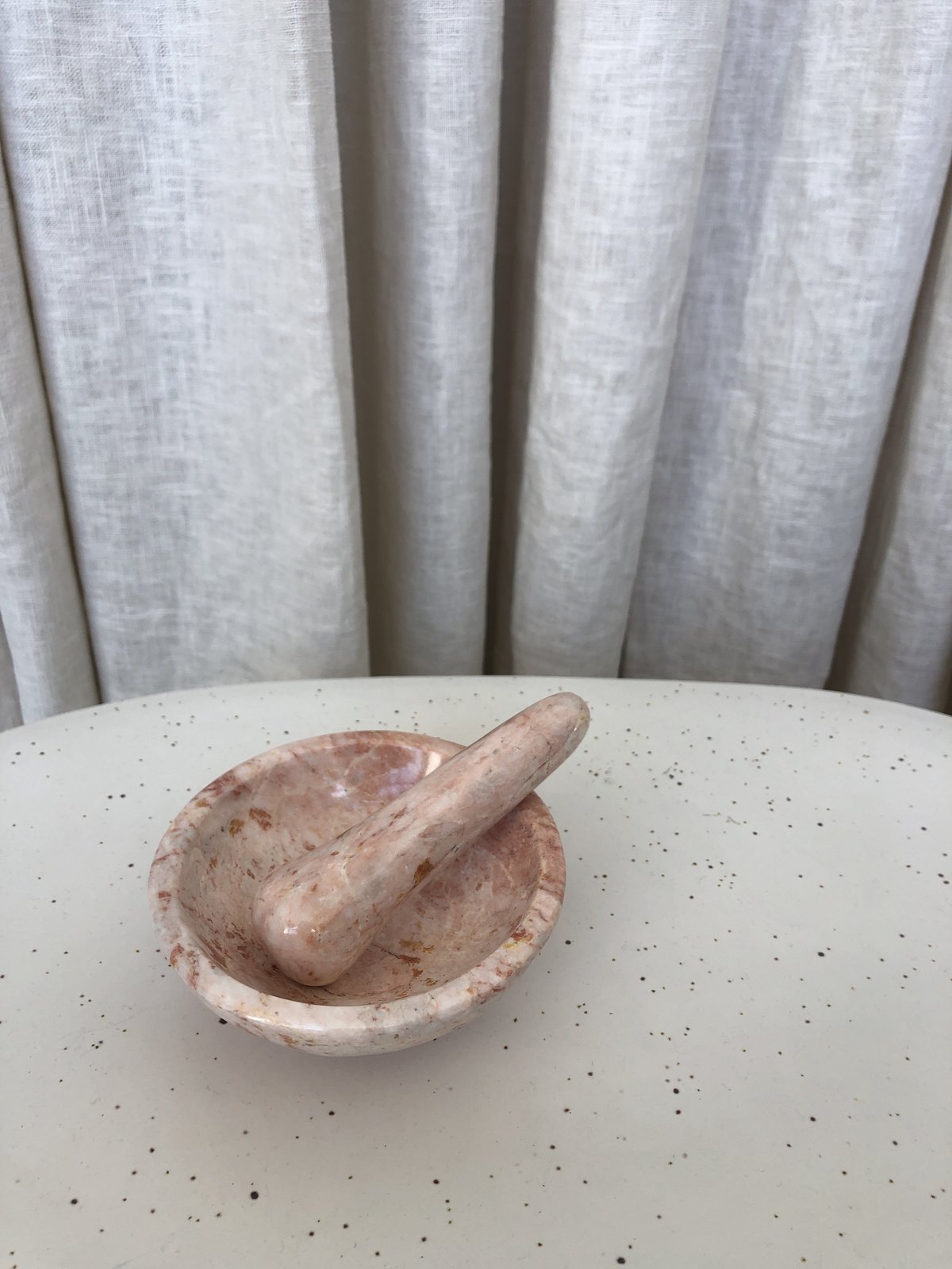 Ri-Ri-Ku MARBLE MORTER & PESTLE - PINK | Garmentory