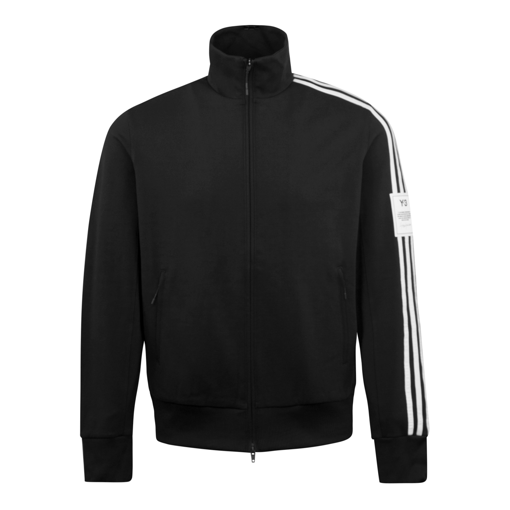 adidas Y-3 3 Stripe Track Jacket - Black | Garmentory