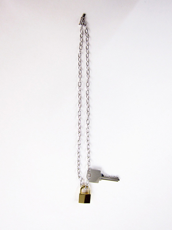 Lauren Klassen Lock and Key Necklace - Silver | Garmentory