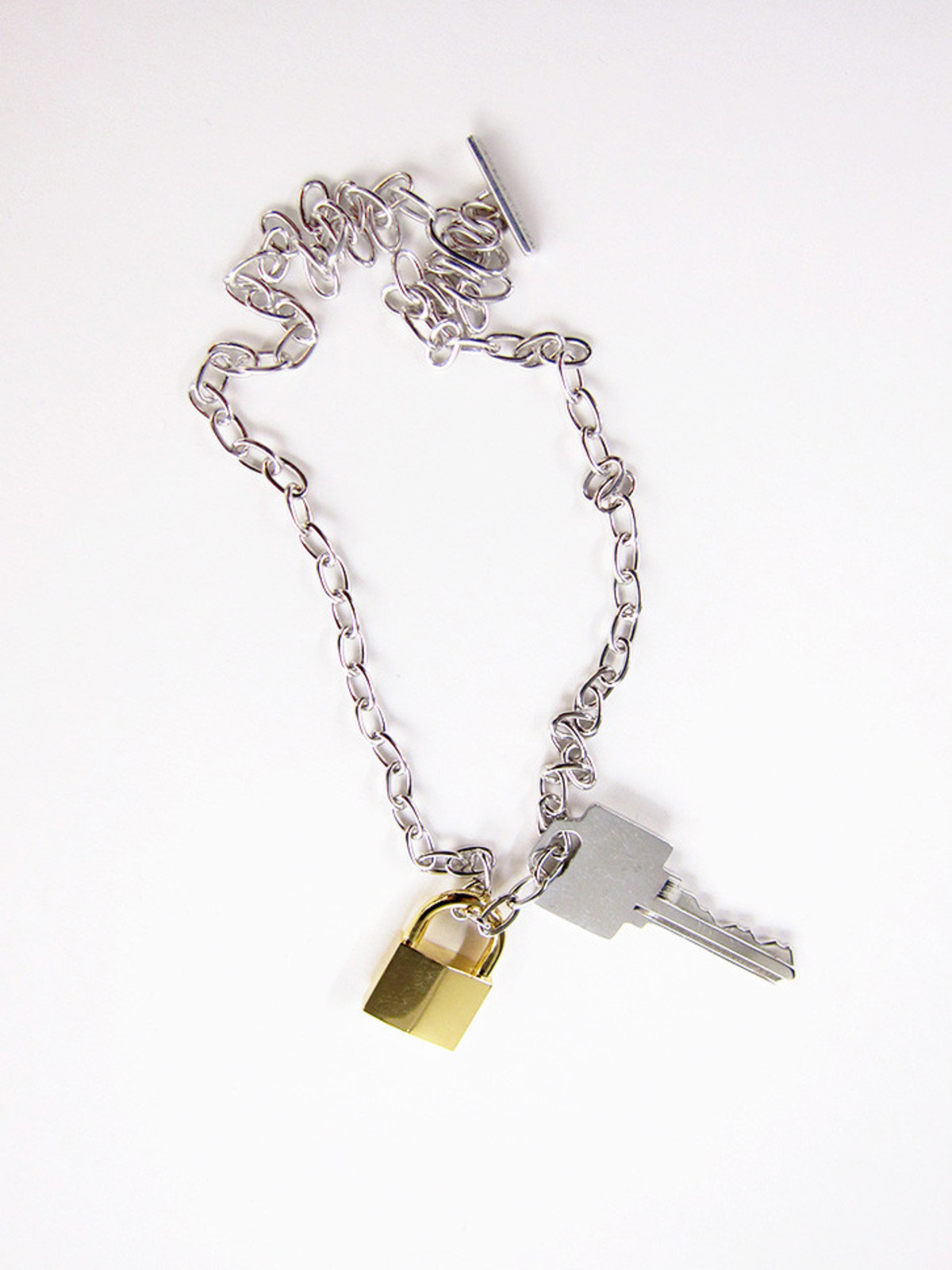 Lauren Klassen Lock and Key Necklace - Silver | Garmentory