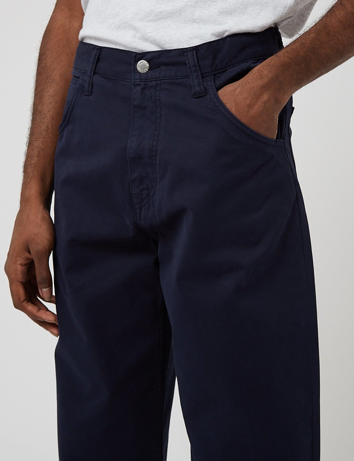 Edwin Tyrell Relaxed Pant - Navy Blue | Garmentory