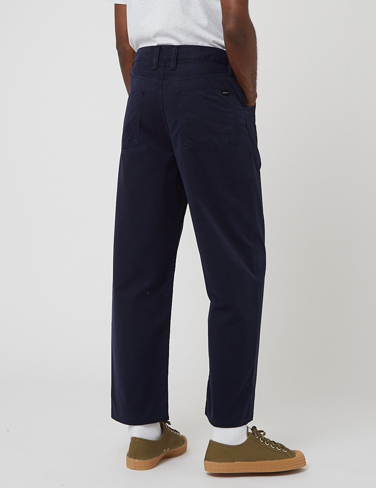 Edwin Tyrell Relaxed Pant - Navy Blue | Garmentory