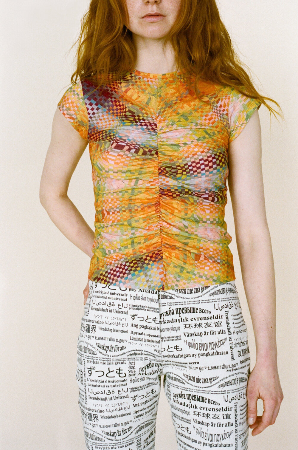 PALOMA WOOL Pic Top - Orange | Garmentory