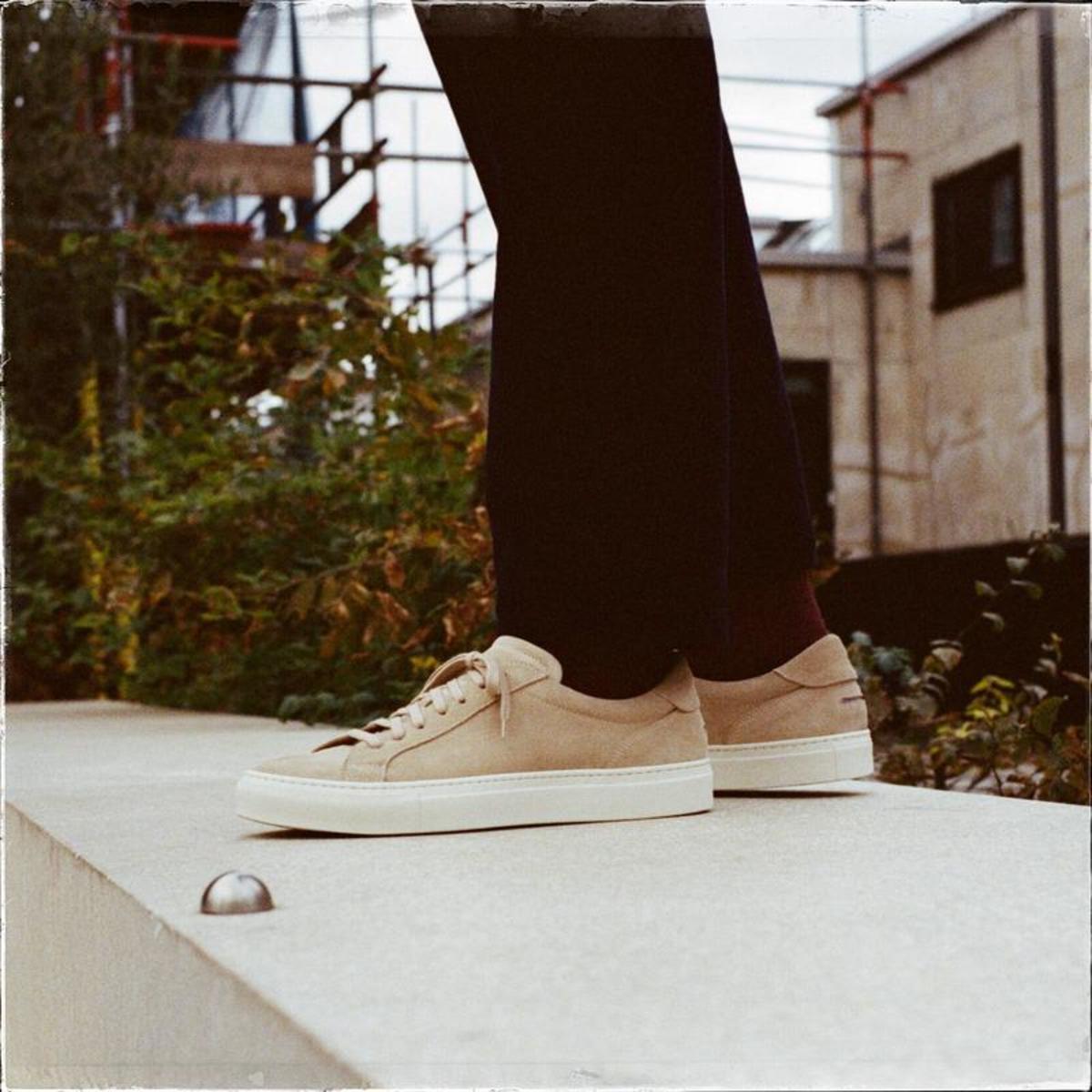 Unseen Footwear Helier Suede sneakers - Taupe | Garmentory