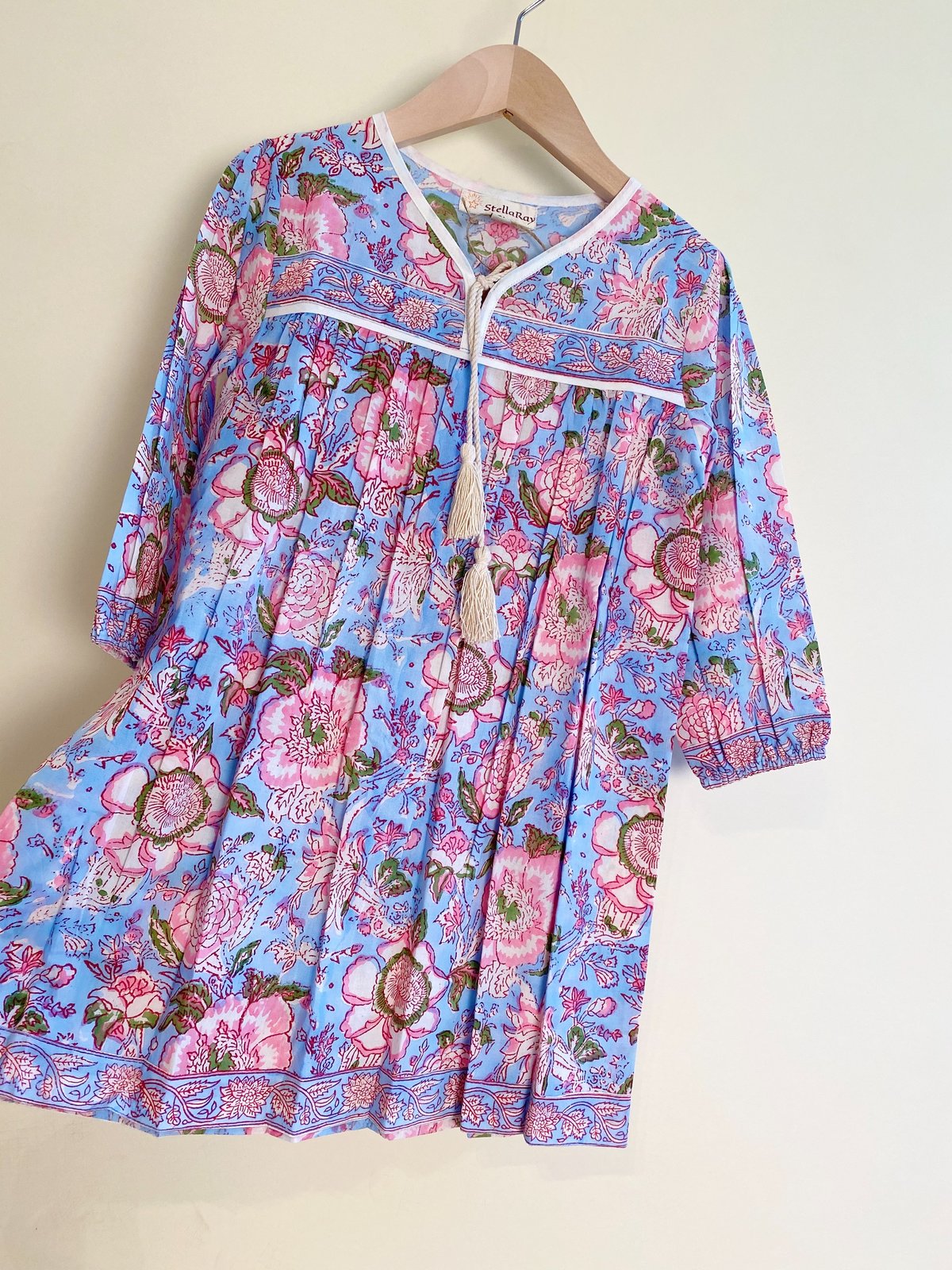 KIDS Stella Ray Mini Raya Gown DRESS - MULTI | Garmentory