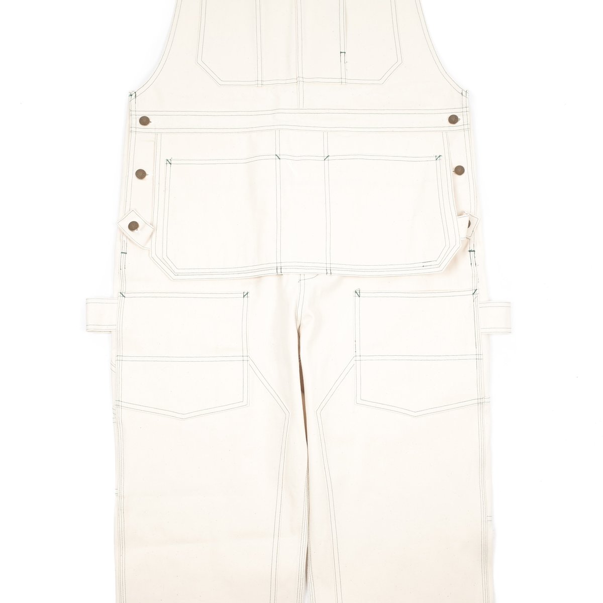 South2 West8 10OZ DENIM OVERALLS - OFF WHITE | Garmentory