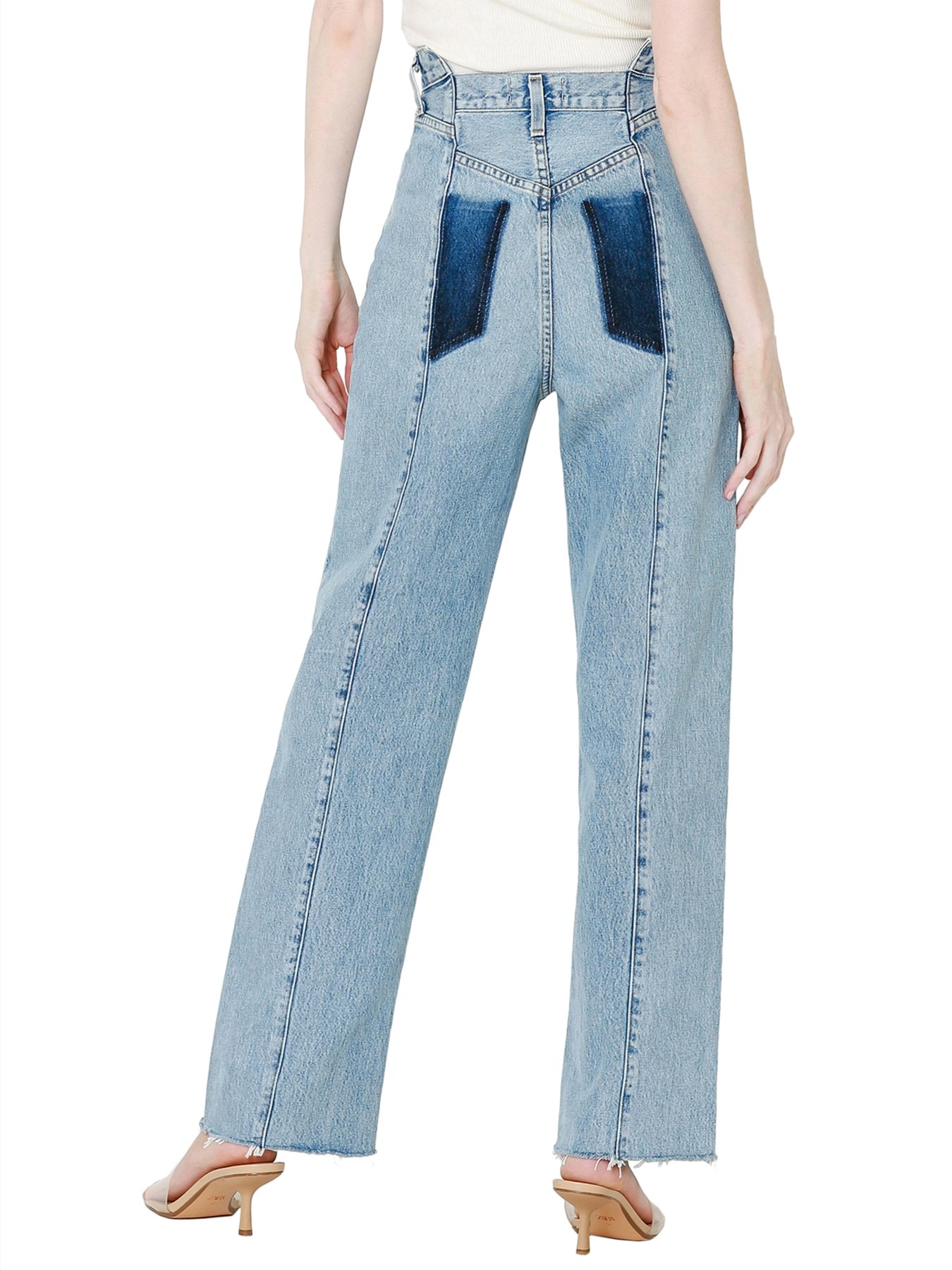 AGOLDE Pieced Angled Jean - Matrix | Garmentory