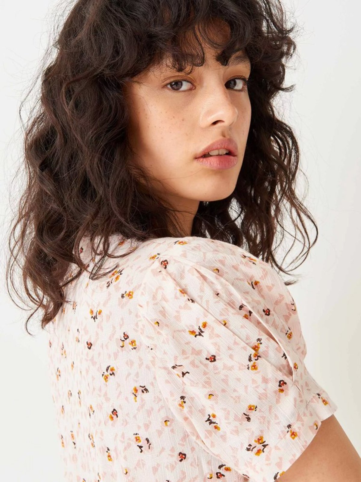 Sessun Adelaida Floral Dress - Desert Rose | Garmentory