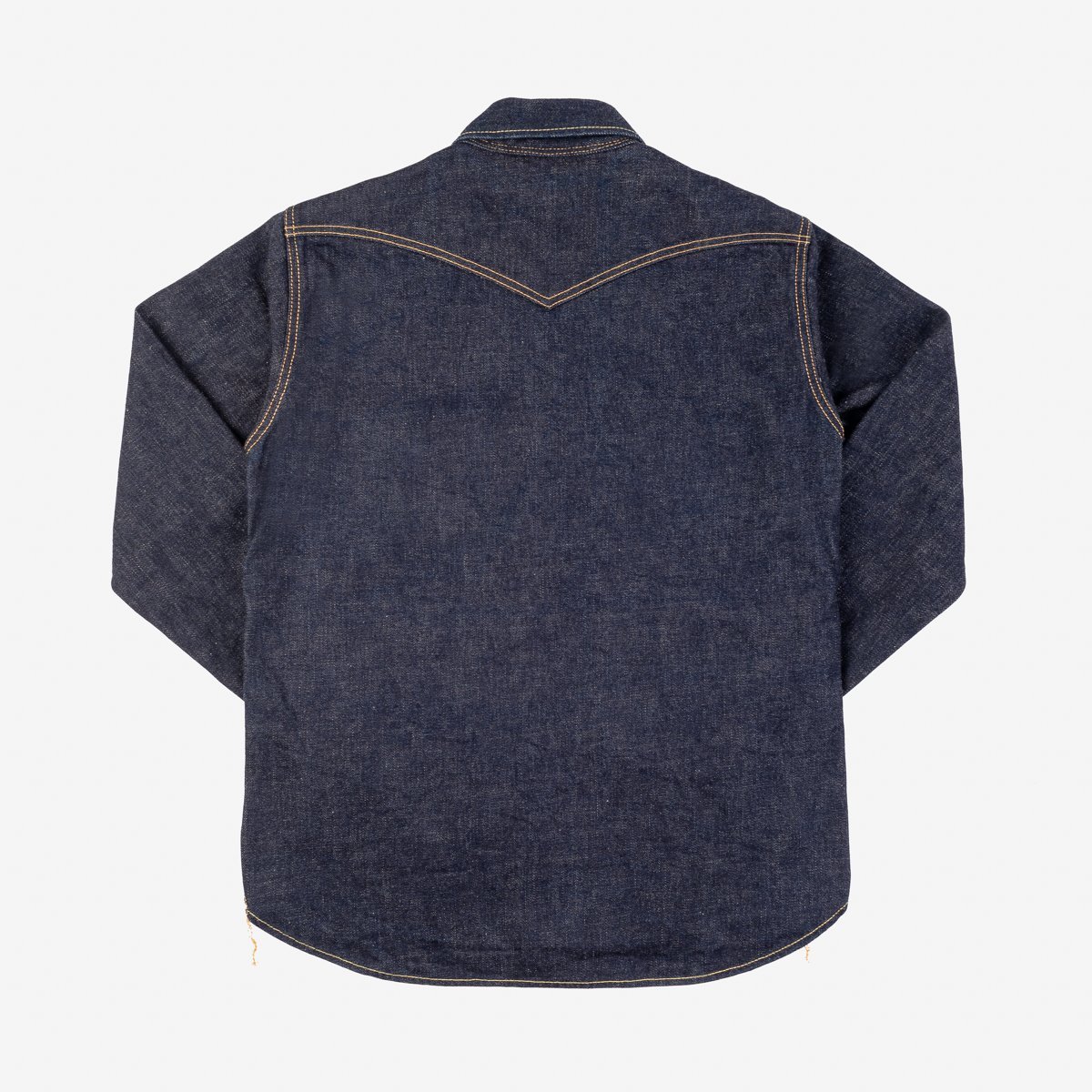 Iron Heart IHSH-292 Selvedge Denim CPO top - blue | Garmentory