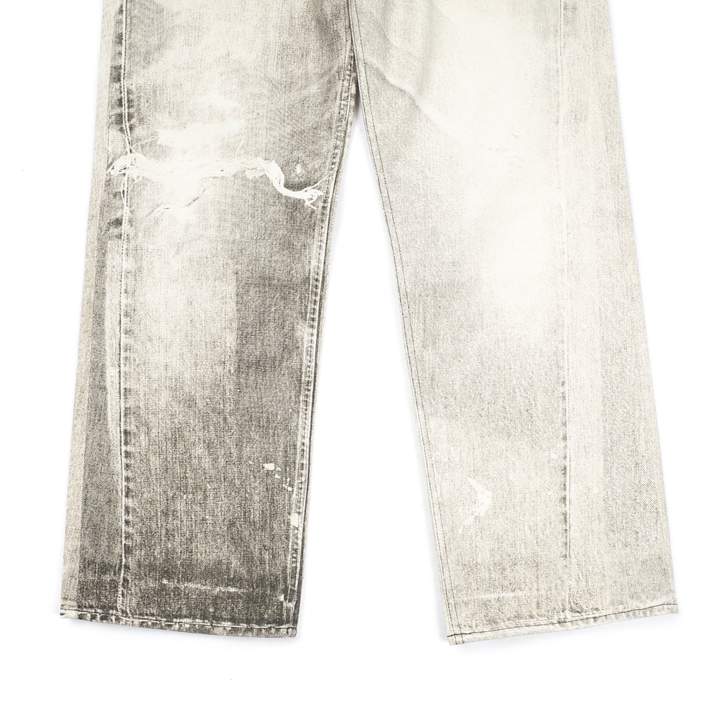 Our Legacy Third Cut Pants - Digital Print Ink Black | Garmentory
