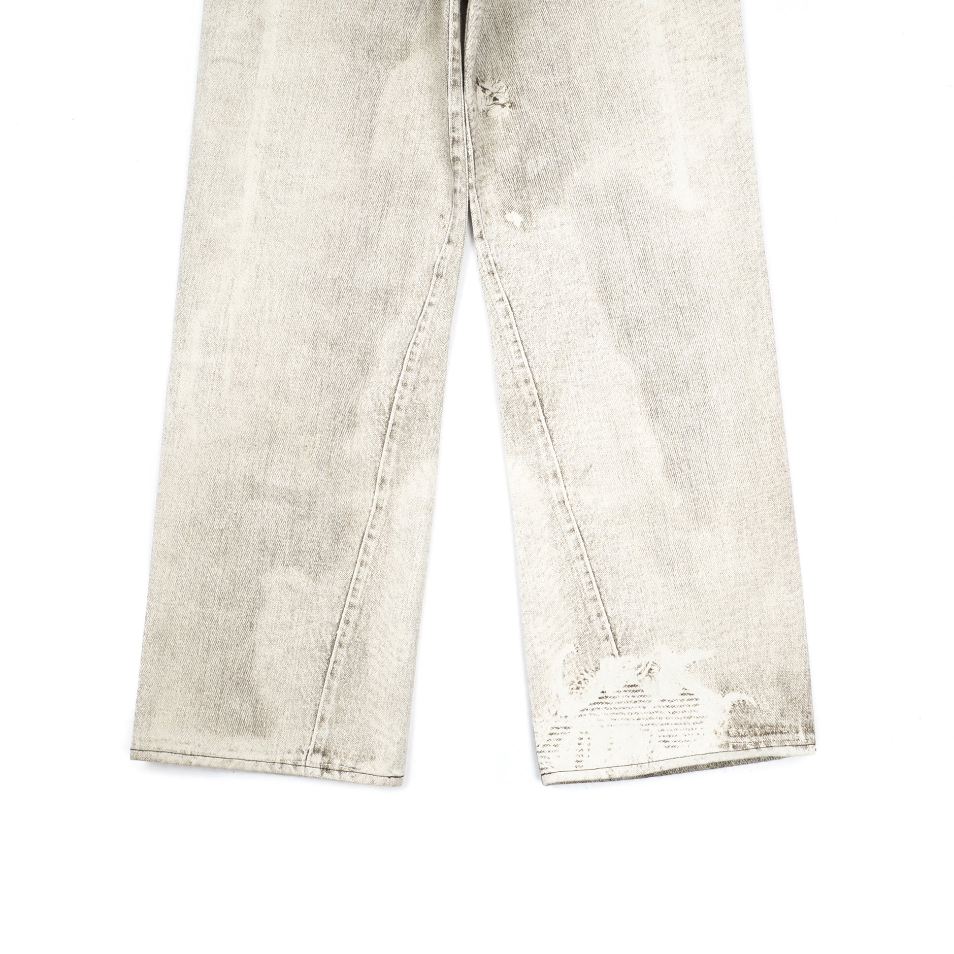 Our Legacy Third Cut Pants - Digital Print Ink Black | Garmentory