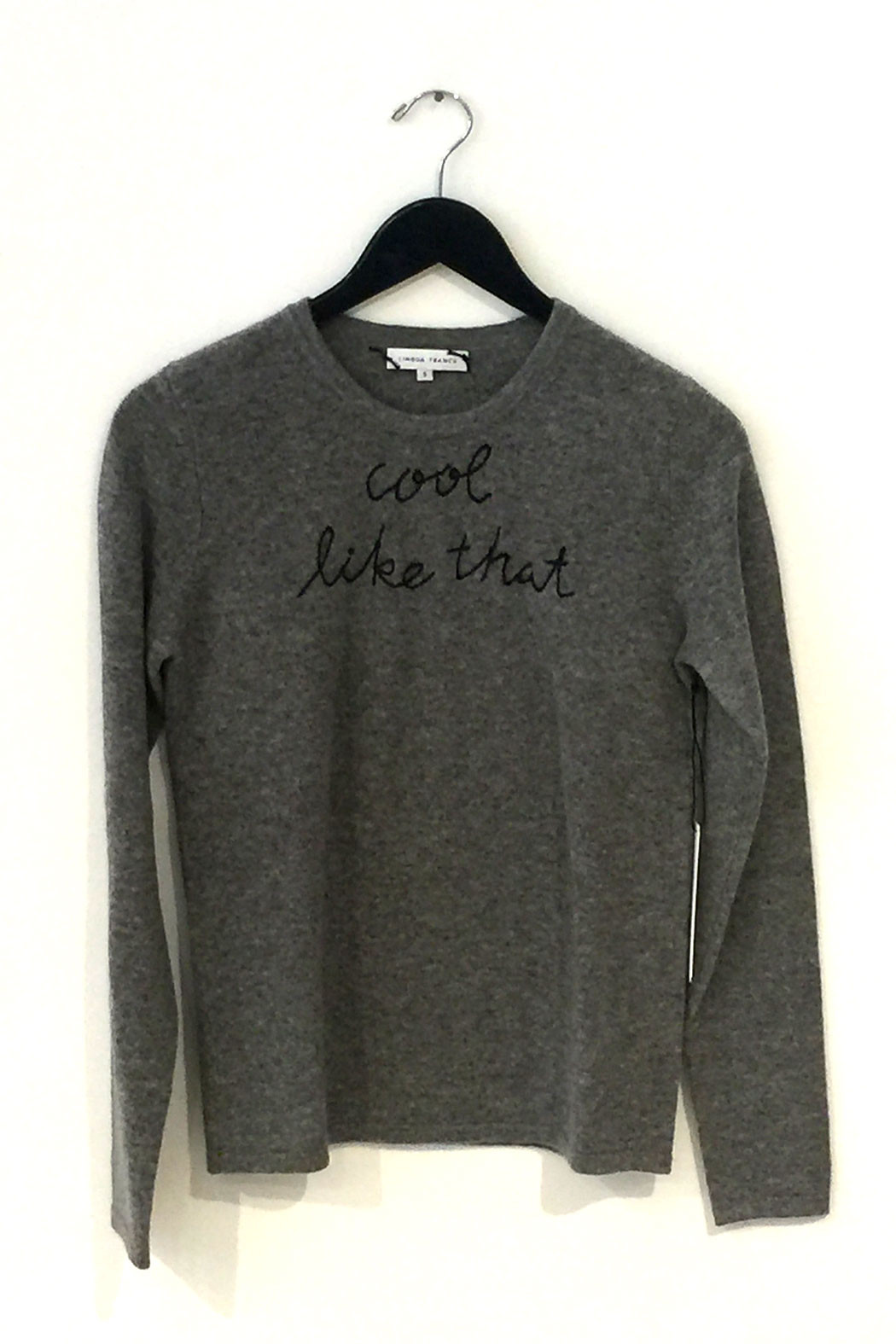 Lingua Franca NYC Embroidered Cashmere Sweater - Cool Like That ...