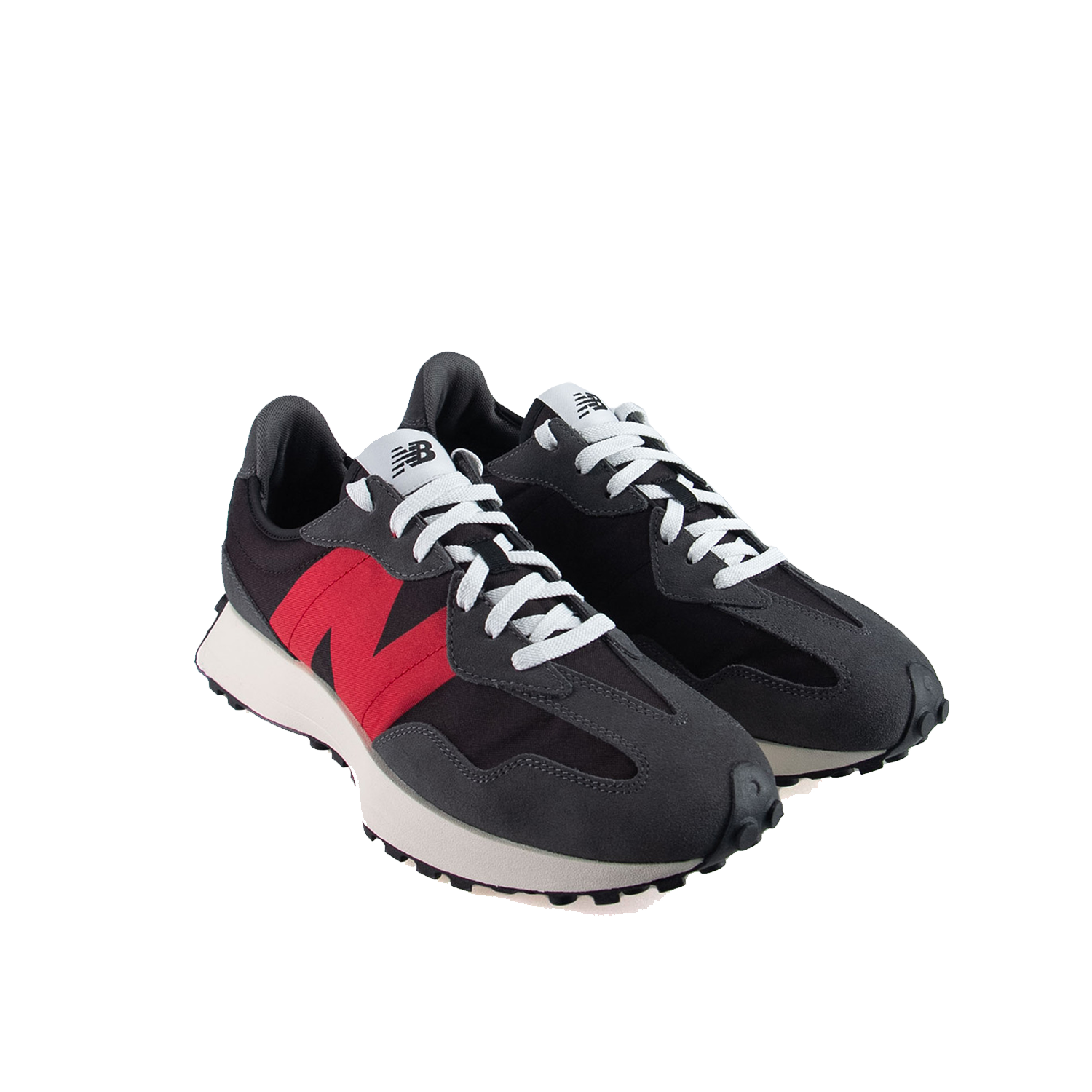 New Balance 327 Men MS327FF - Magnet/Team Red | Garmentory