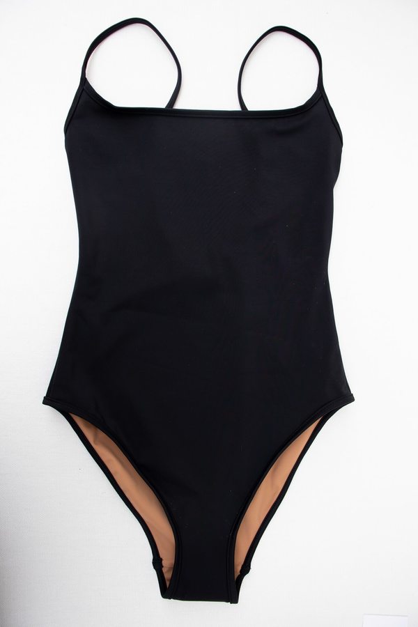 Nu Swim Noodle Suit in Black | Garmentory