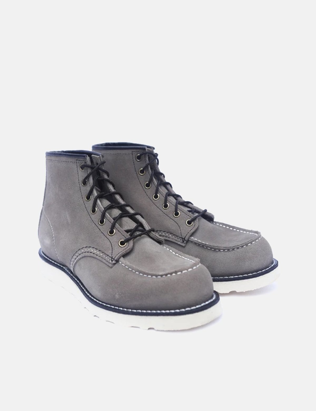 Red Wing Shoes Heritage 6" 8863 Moc Toe Boots - Slate Grey | Garmentory
