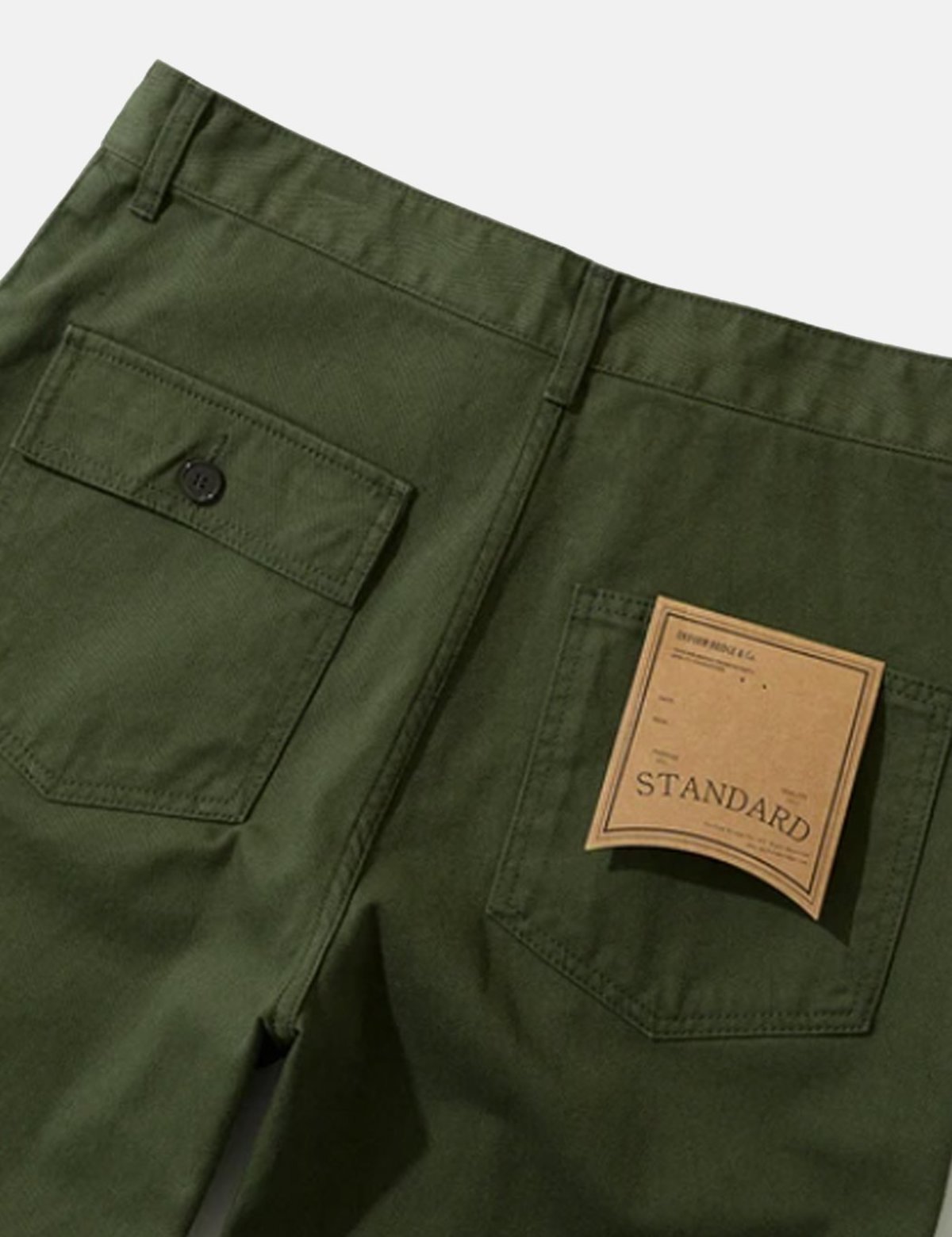 Uniform Bridge Cotton Fatigue Pants - Forest Green | Garmentory